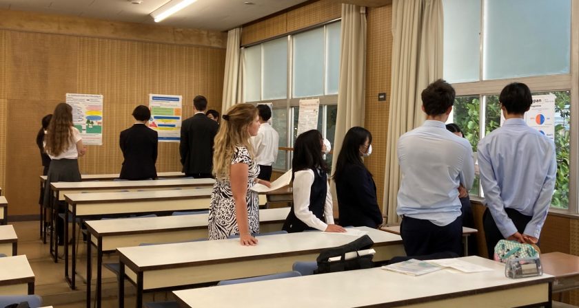 英国の姉妹校生徒と共にJIP（Jishukan International Program）研修を実施しました – 愛知県立時習館高等学校